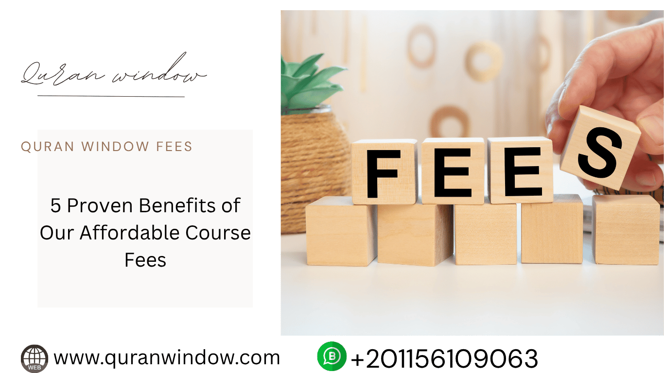 Quran Classes Fees & Pricing | Quran Window Academy